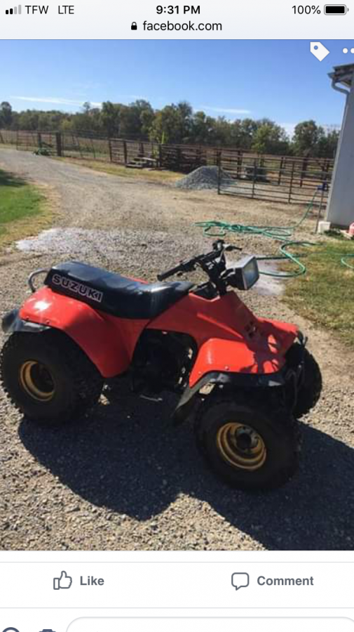 1984 Suzuki LT185 | Indiana Classifieds 47331 Home | Motorcycle ...