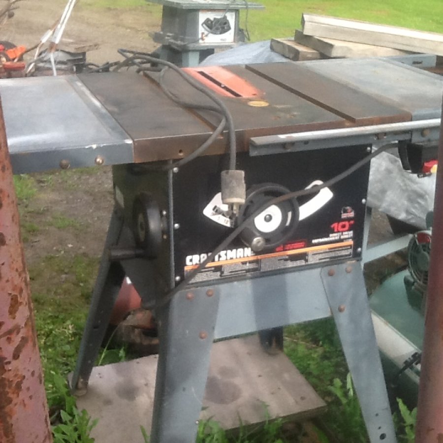 Craftsman 10 Inch Table Saw With Stand